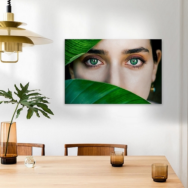 Groene ogen - Sfeer aan de Muur
