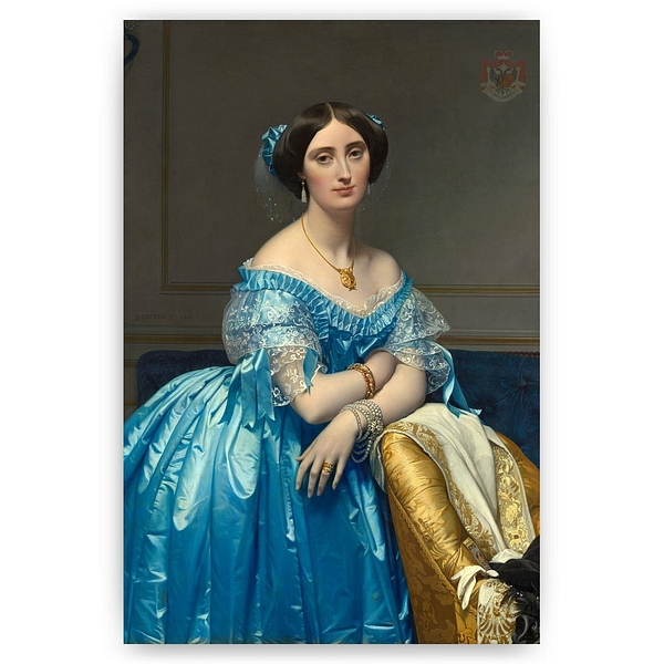 The Princesse de Broglie | Schilderij - Bilder an de Wand